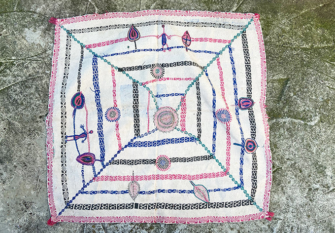 Square Bengali Embroidery – Auntie Oti